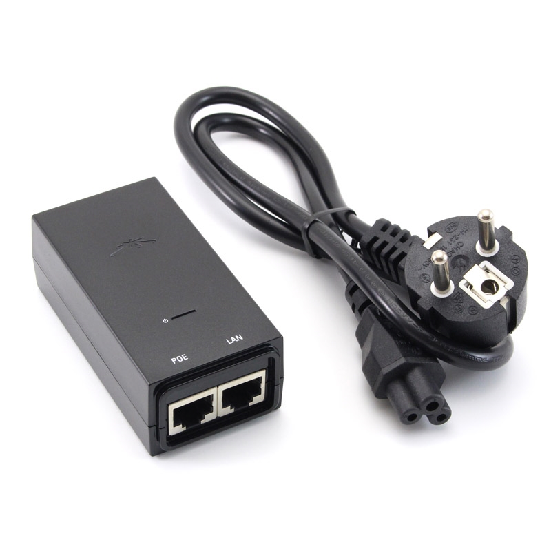 Адаптер POE 24V, 0.5A Ubiquiti Carrier Gigabit POE Adapter - Ай Ти ...